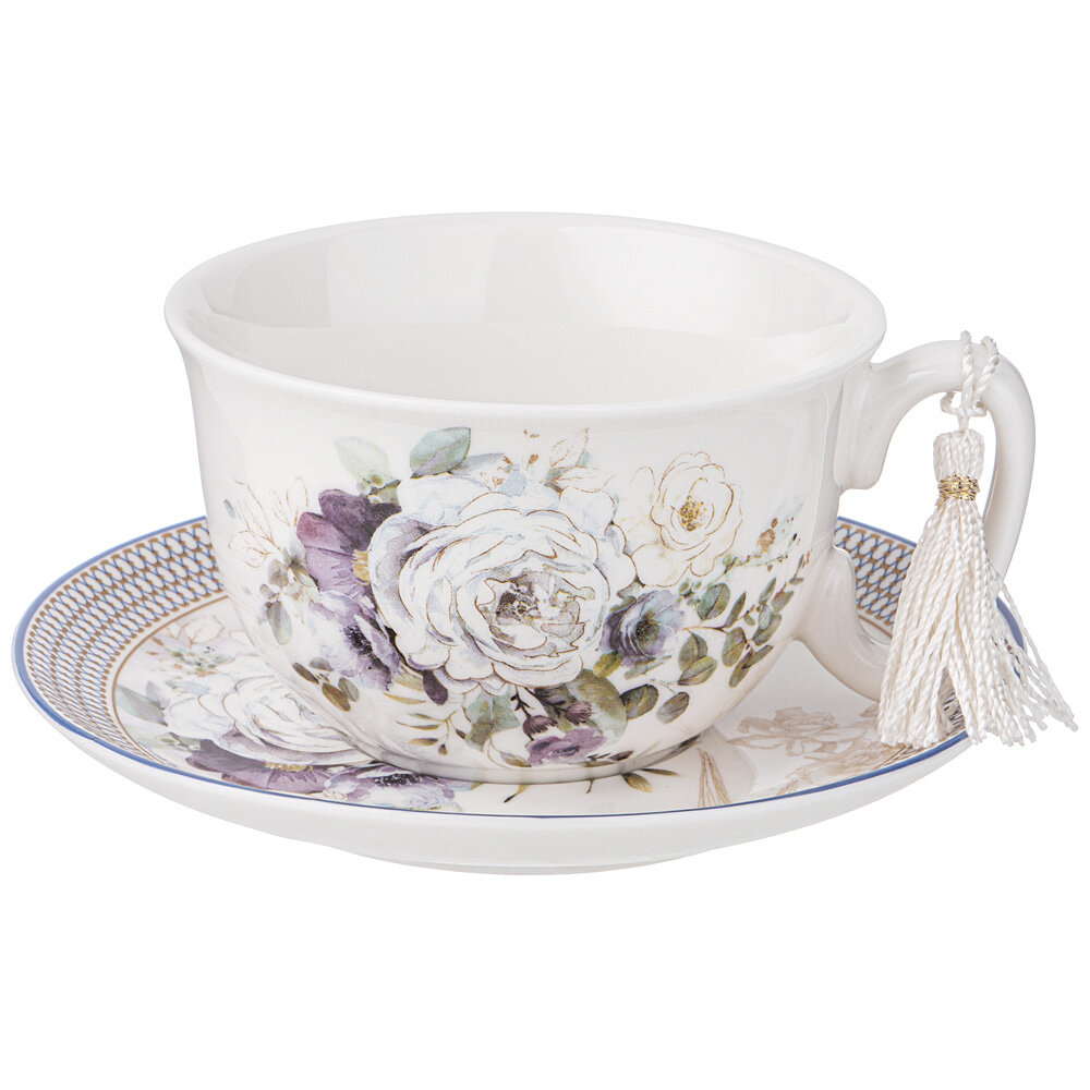 Чашка с блюдцем Lefard 300 мл, 027469