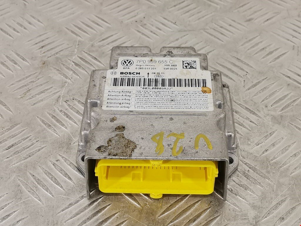 Блок управления Air Bag Volkswagen Touareg 2 7P0959655C арт. 1454965