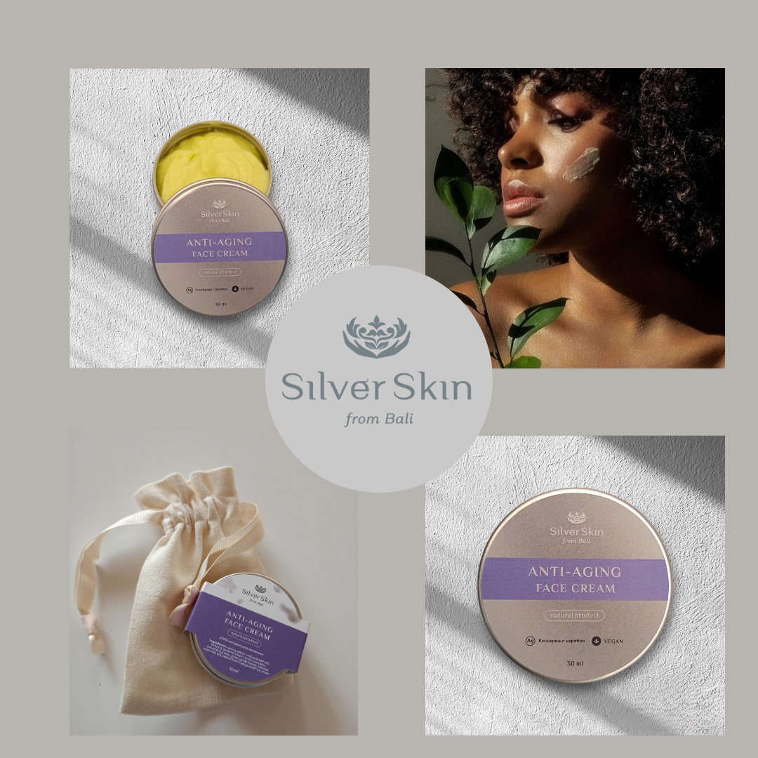 Антивозрастной крем для лица SilverSkin from Bali