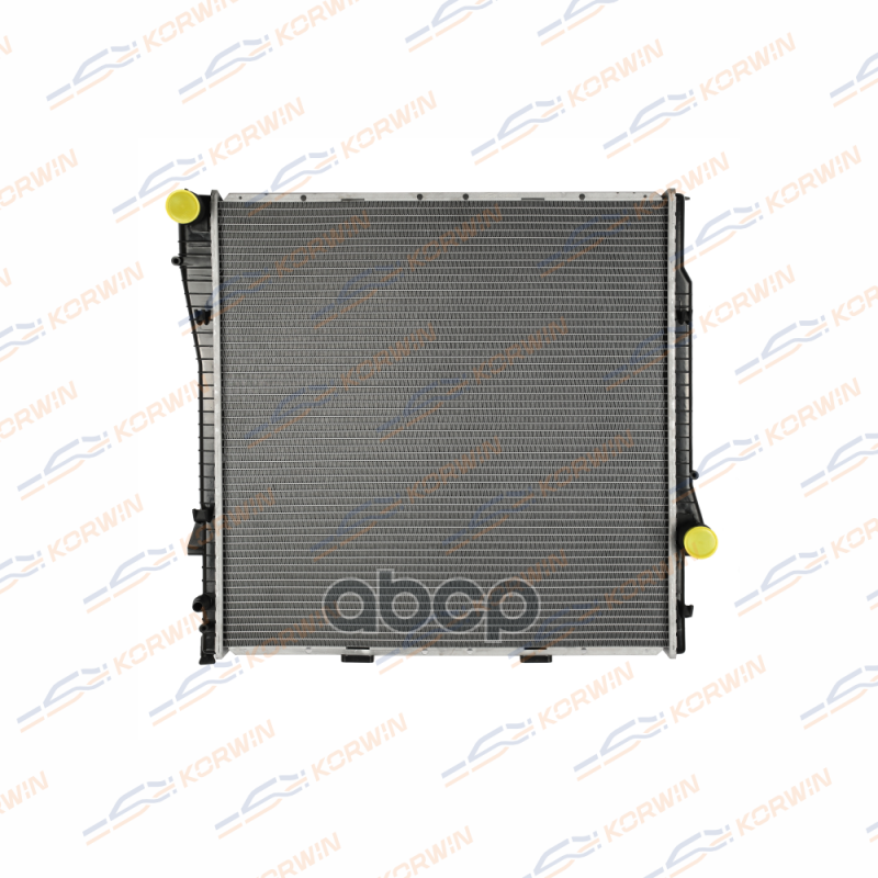 Радиатор охлаждения BMW X5 (E53) 3.0-4.4 (00-06) паяный KORWIN арт. KWKB4040
