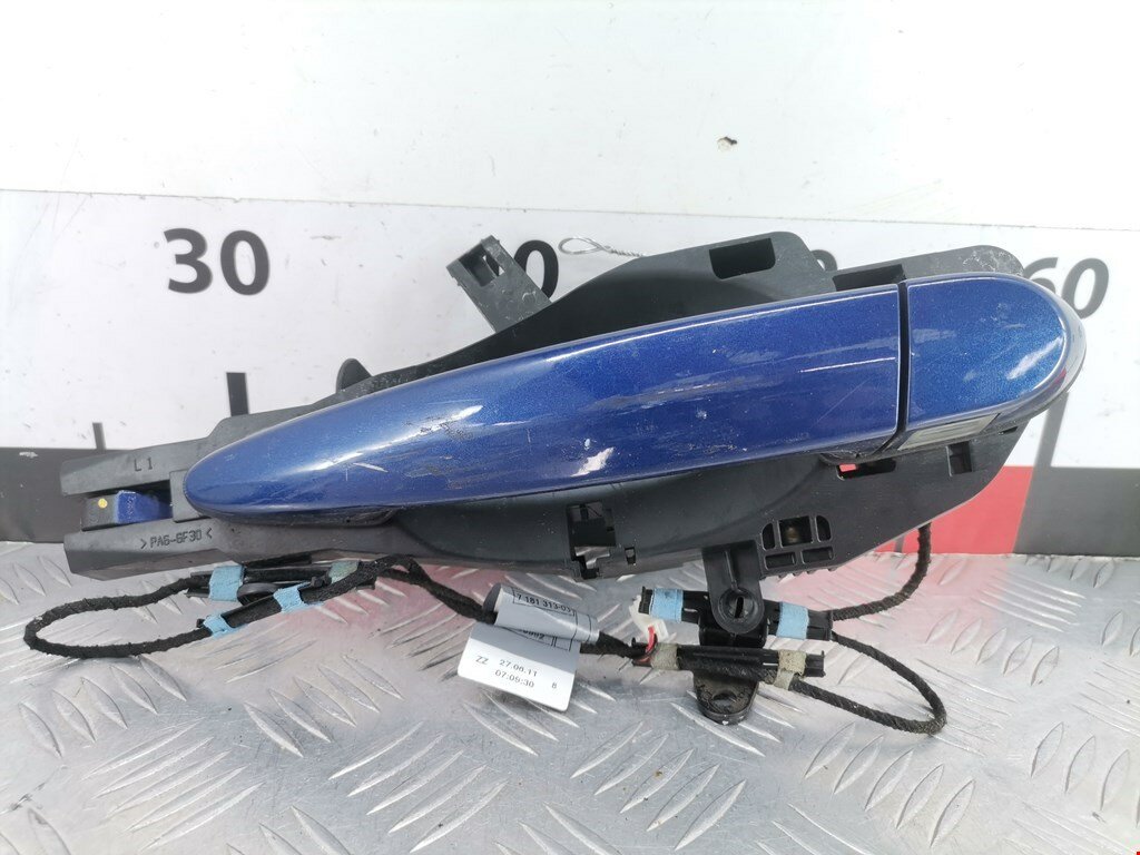 Ручка двери наружная передняя левая BMW 3-Series (E90/E91/E92/E93) 51227199835 арт. 1805386