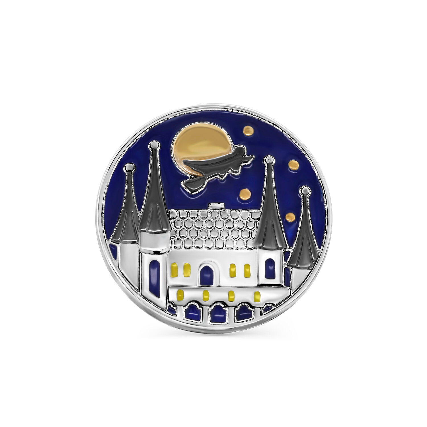 Значок, серебро, 925 проба