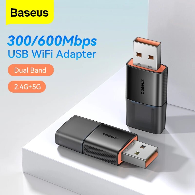 Baseus Wi-Fi адаптер 300Mbps — фото 1