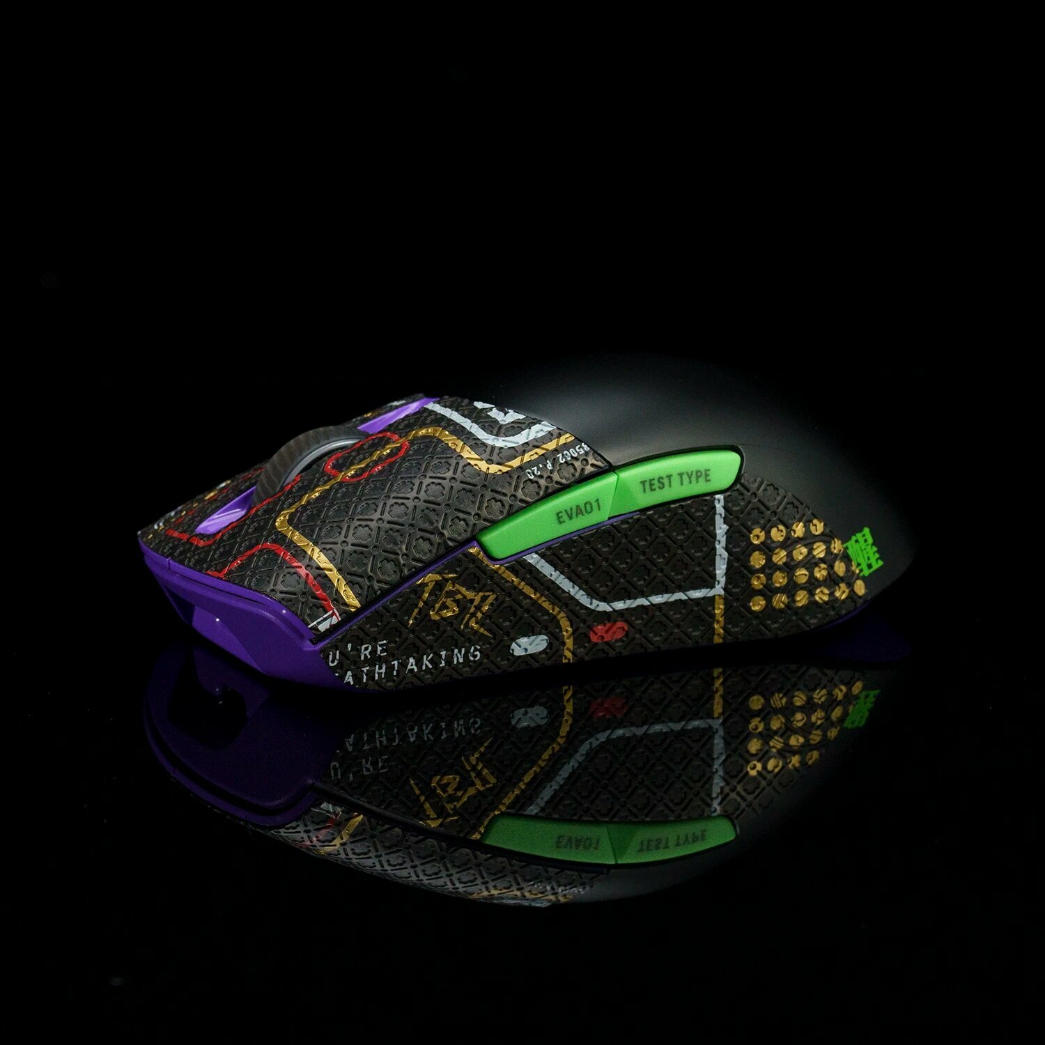 Мышь Razer DeathAdder V2 X HyperSpeed Purk Black Gold