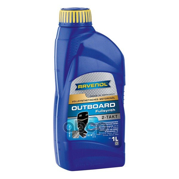 Масло моторное для лод. Outboardoel 2T Fulls 1л Ravenol арт. 1151200001