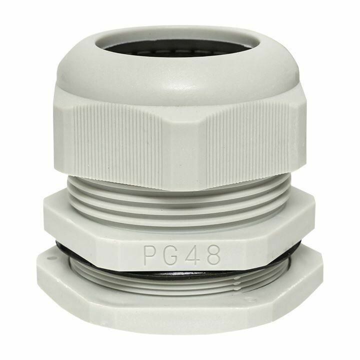 Сальник EKF PG48, IP54, d отверстия 59 мм, d провода 37-44 мм, 1 штука plc-pg-48-1-r
