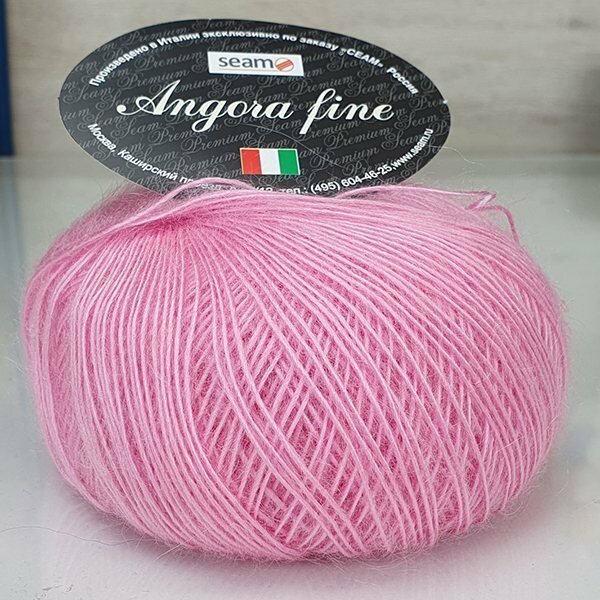 Пряжа Seam ANGORA FINE 152215 розовый (2 мотка)