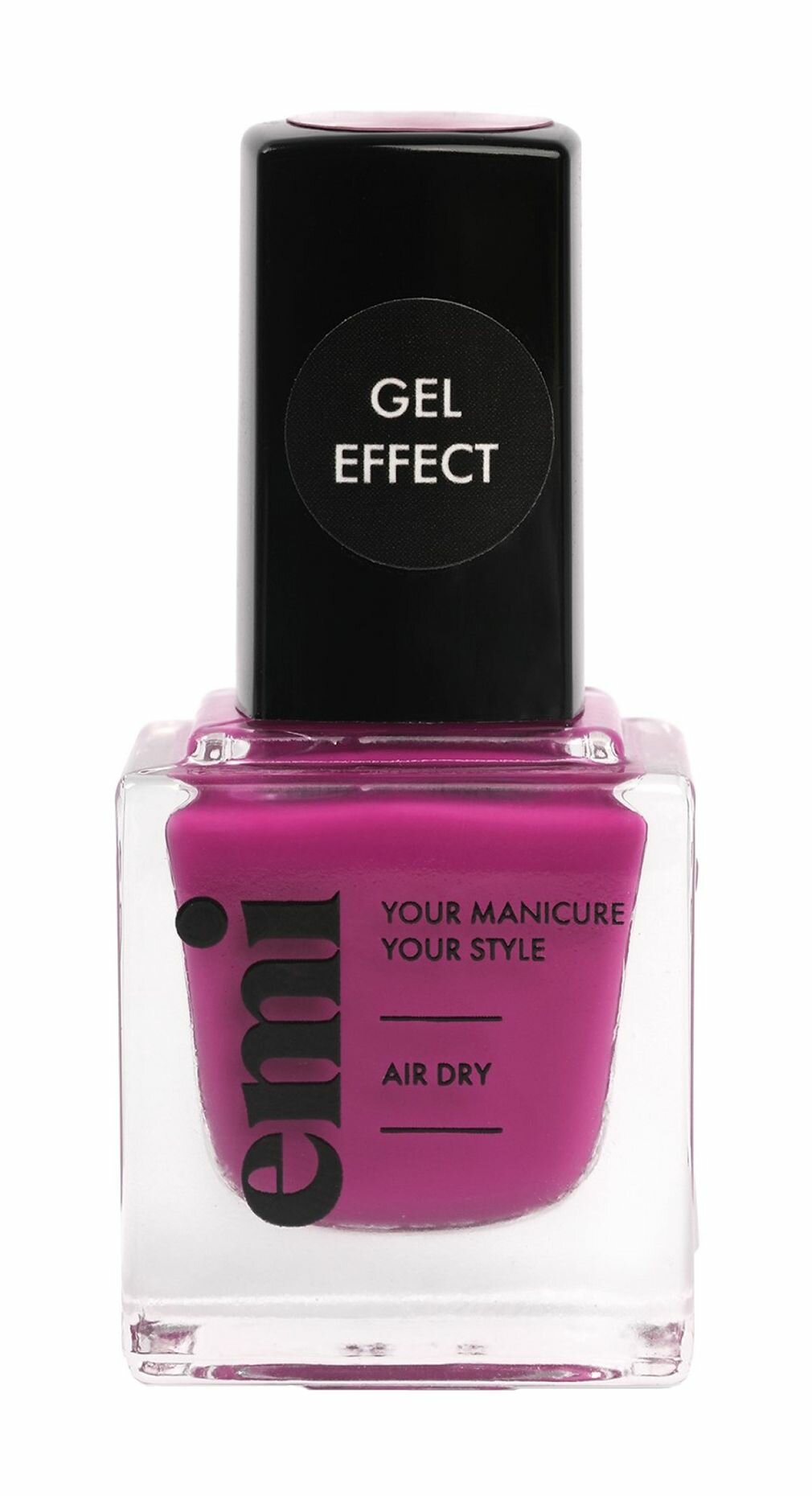 EMI Лак для ногтей с гель-эффектом ультрастойкий Ultra Strong Nail Polish Gel Effect, 9 мл, 155