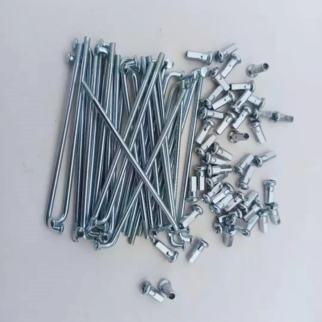 Спицы для электровелосипеда HUMED сталь 2,5 мм 70-185 мм 36 шт 130mmX2.5mm