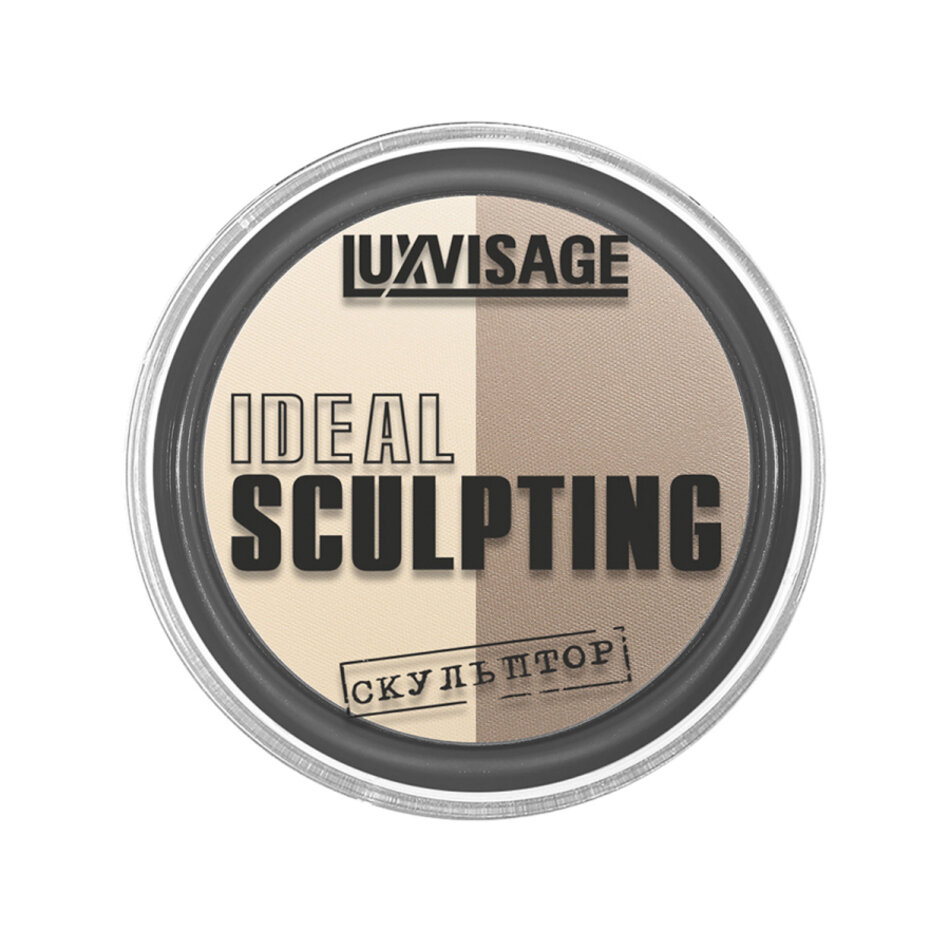 Пудра-скульптор Luxvisage, Ideal Sculpting, тон 1, Сливочная Карамель
