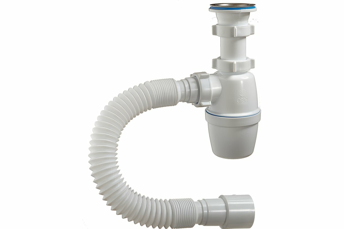 ORIO бутылочный сифон 1 1/2х40 с гибкой трубой 40-40/50 A-4001 для газирования напитков