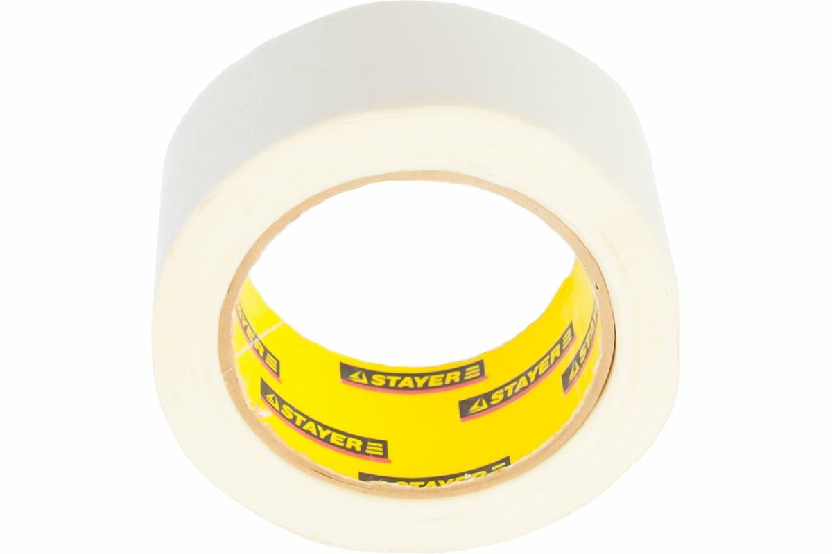STAYER Лента малярная бумажная 48 мм ширина, 40 м длина, 1211-50 для оклейки