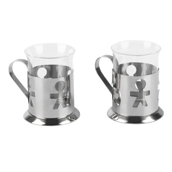 Набор стаканов для воды Rosenberg 2шт, 200 мл-RSG-795217