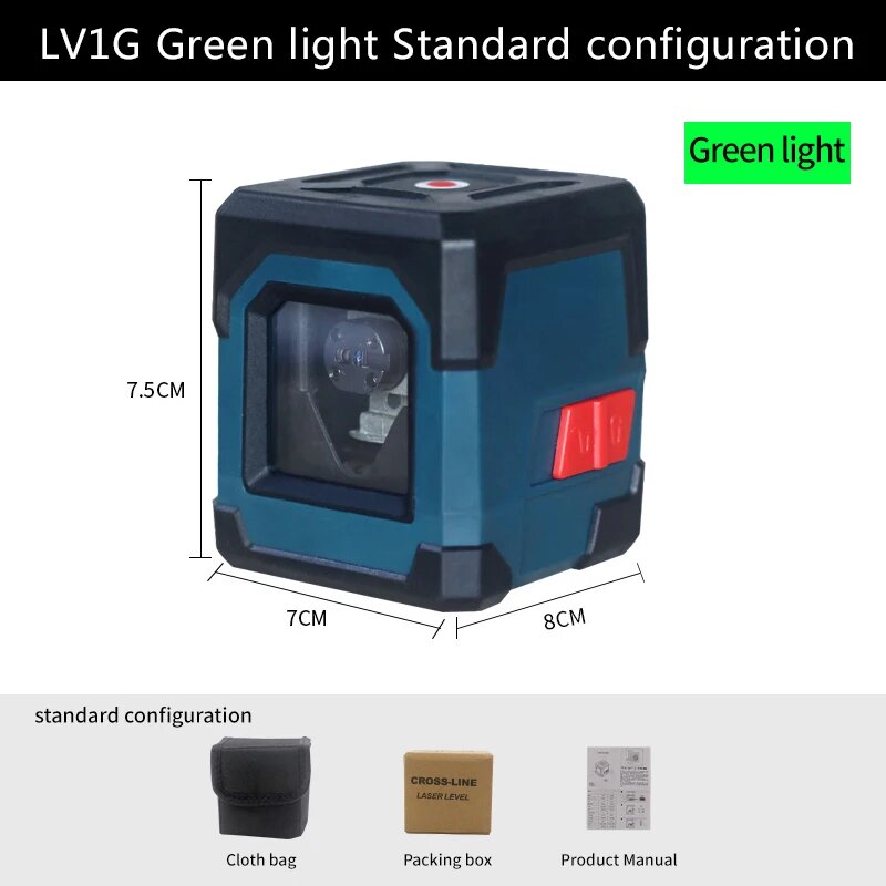 Hanmatek Лазерный уровень LV1/LV1G LV1G-Green Light