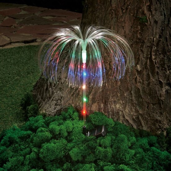 Садовый светильник на солнечной батарее Uniel «Медуза» USL-S-821/PT750 JELLYFISH