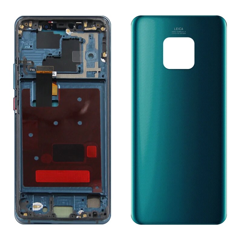 Экран Amoled Mate 20 Pro с отпечатками пальцев, для Huawei Mate 20 Pro LYA-L09, ЖК-дисплей, цифровой сенсорный экран с рамкой Green Frame Cover