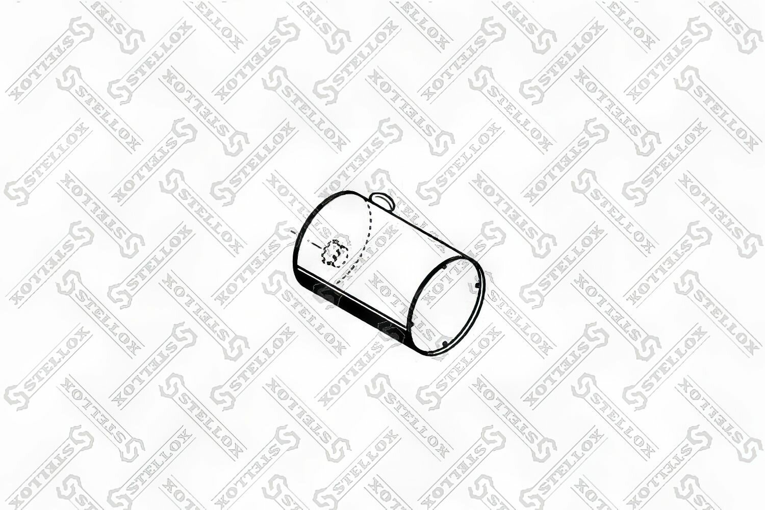 Резонатор бочка глушителя для Вольво FH, 2 82-03011-SX STELLOX