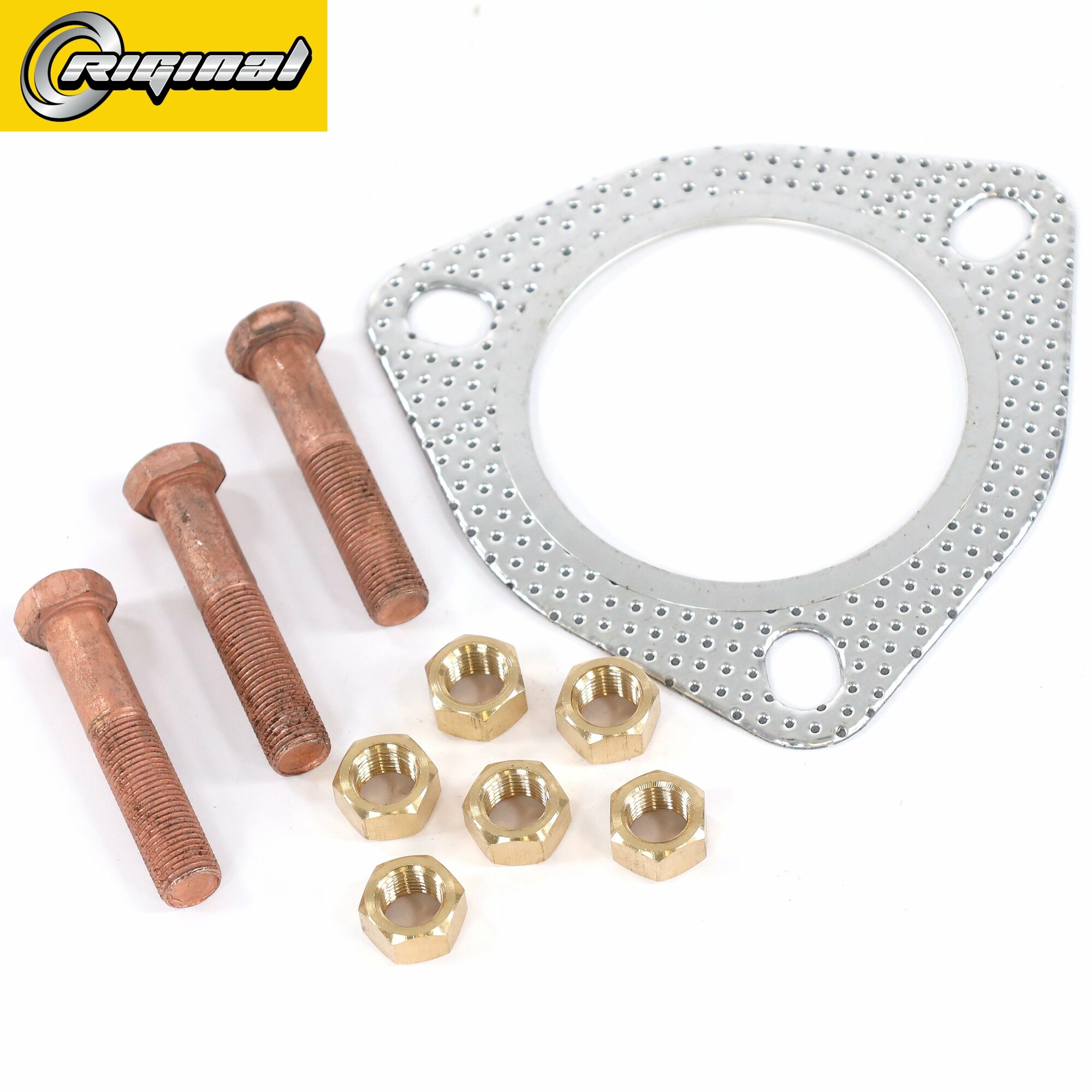 РК приемной трубы для а/м Г-3302, Г-он NEXT C41R11-C43R33 дв. Cummins (проклад, болты, гайки) Riginal