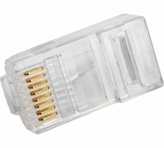 Коннекторы RJ45 (8P8C) PROCONNECT под витую пару, UTP, категория 5e, 5шт 05-1021-6-9