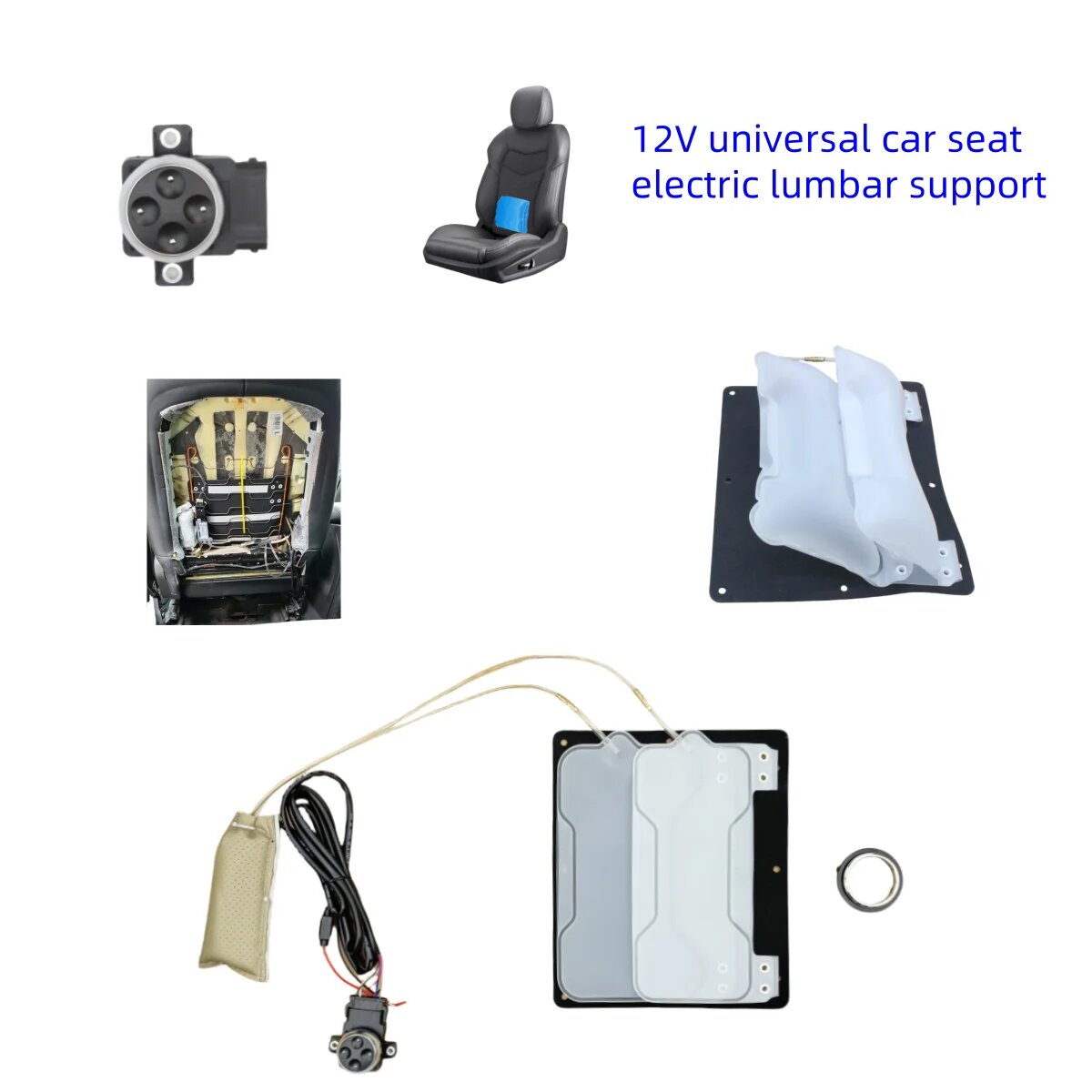 Подушка с электрическим воздушным пузырьком для сиденья, универсальная подушка для LEFT SEAT