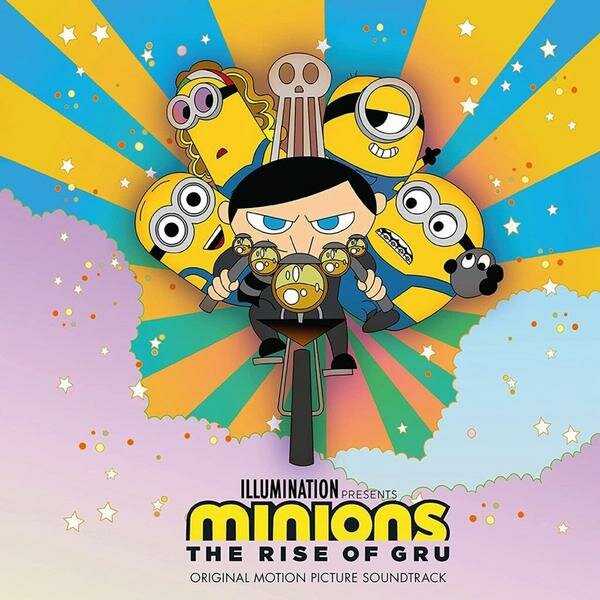 Виниловая пластинка саундтрек - MINIONS: THE RISE OF GRU (2 LP)