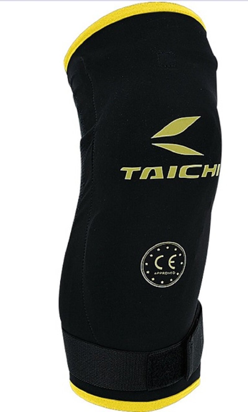 Наколенники Taichi STEALTH CE KNEE GUARDS (HARD) Black/Yellow (M)