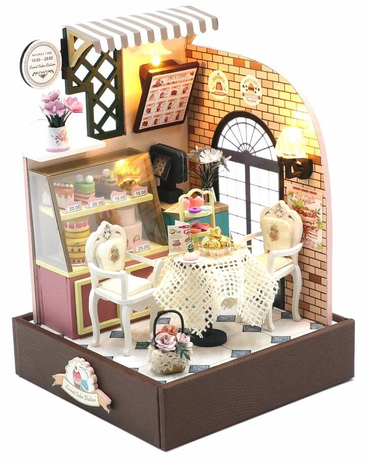 Румбокс, интерьерный конструктор MiniHouse Кондитерская на углу
