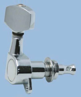 AS-016P Комплект колков 3+3, хром, маленький бутон, Alice