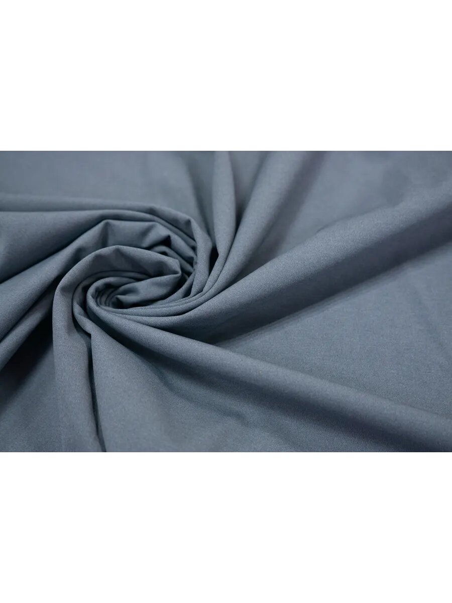 Ткань Трикотаж бифлекс серый с голубым отливом