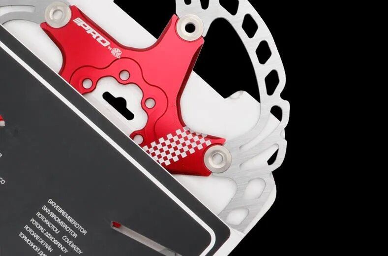 Дисковый тормозной ротор MEROCA xkm Красный, red 203mm