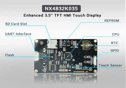 Nextion 3,5-дюймовый TFT ЖК-дисплей Nextion English Ver