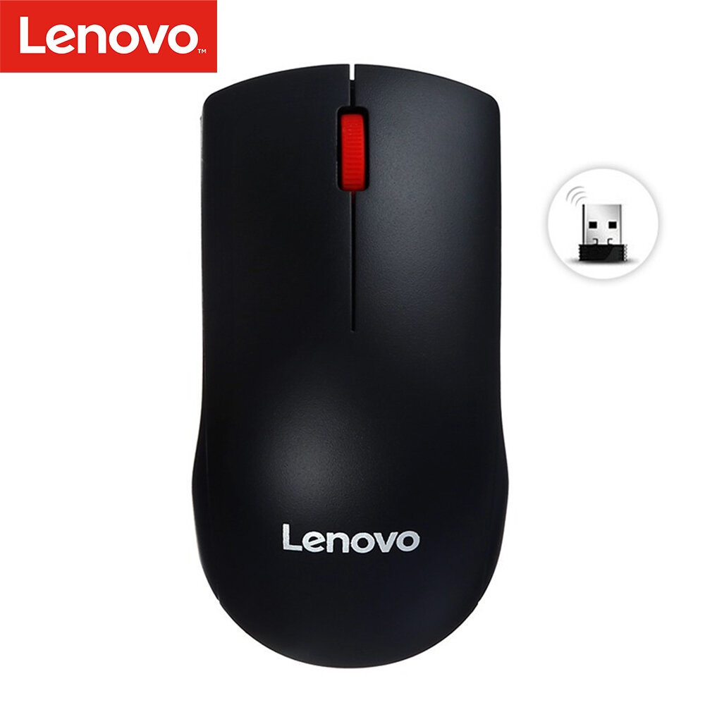 Lenovo M120 Pro Wireless Mouse 2.4GHz Мышь для ноутбука с USB-приемником Легкая