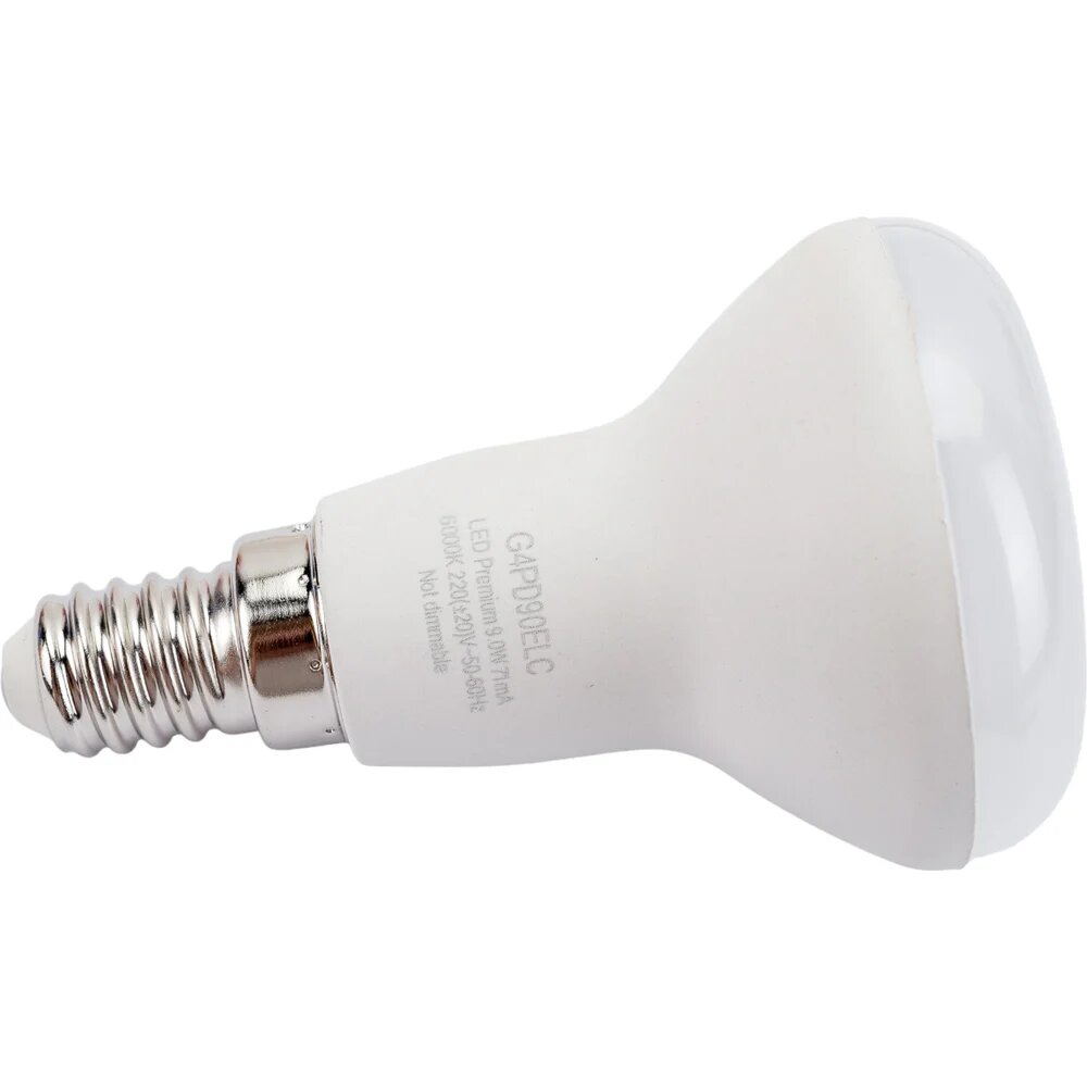 Светодиодная лампа Ecola Reflector R50 LED Premium 9,0W 220V E14 6000K композит 87x50 G4PD90ELC
