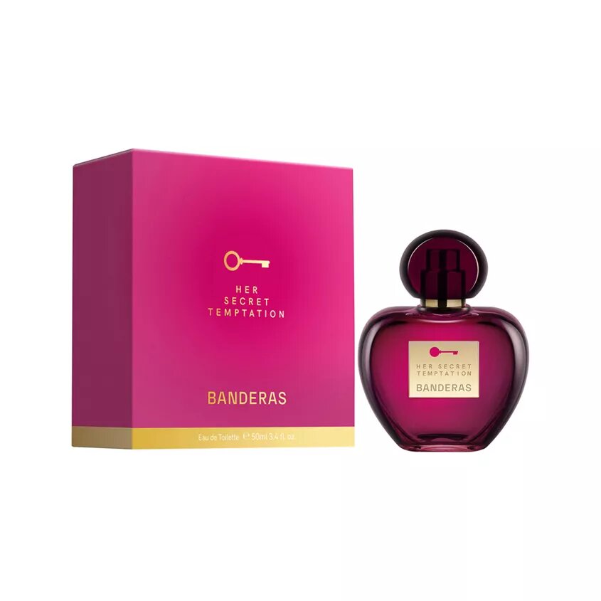 Туалетная вода ANTONIO BANDERAS HER SECRET TEMPTATION (жен.) 50 мл