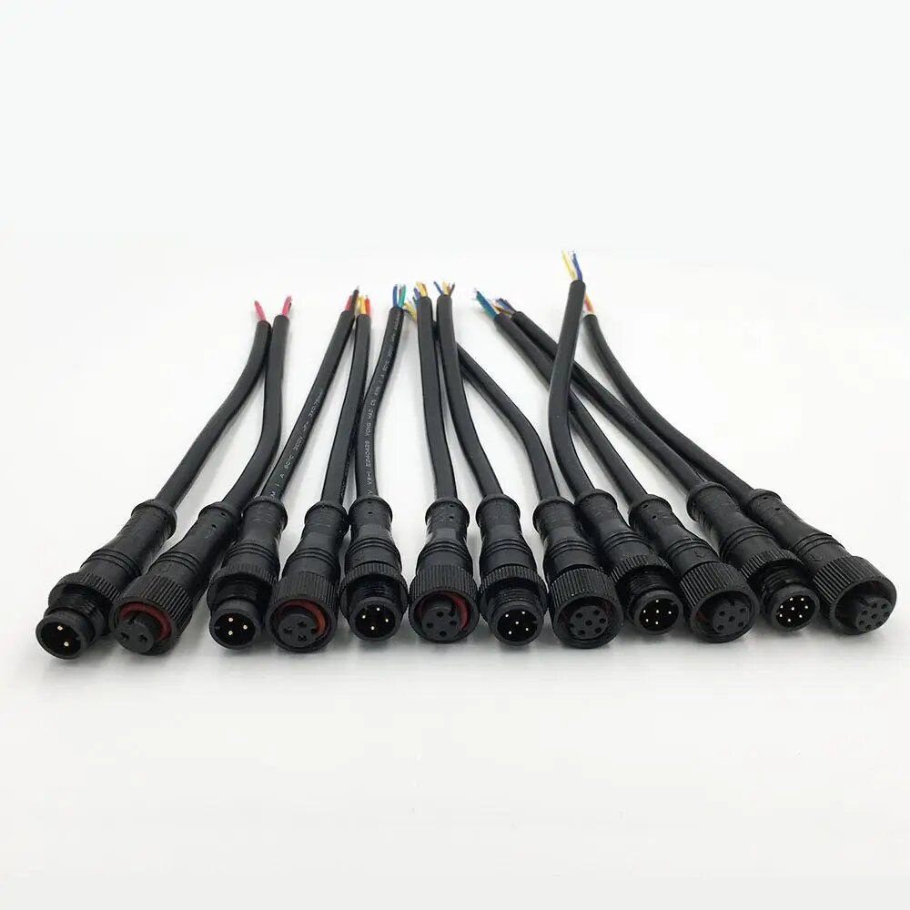Zeatop Hendar M12, кабель питания 20 см, 5PIN, Male