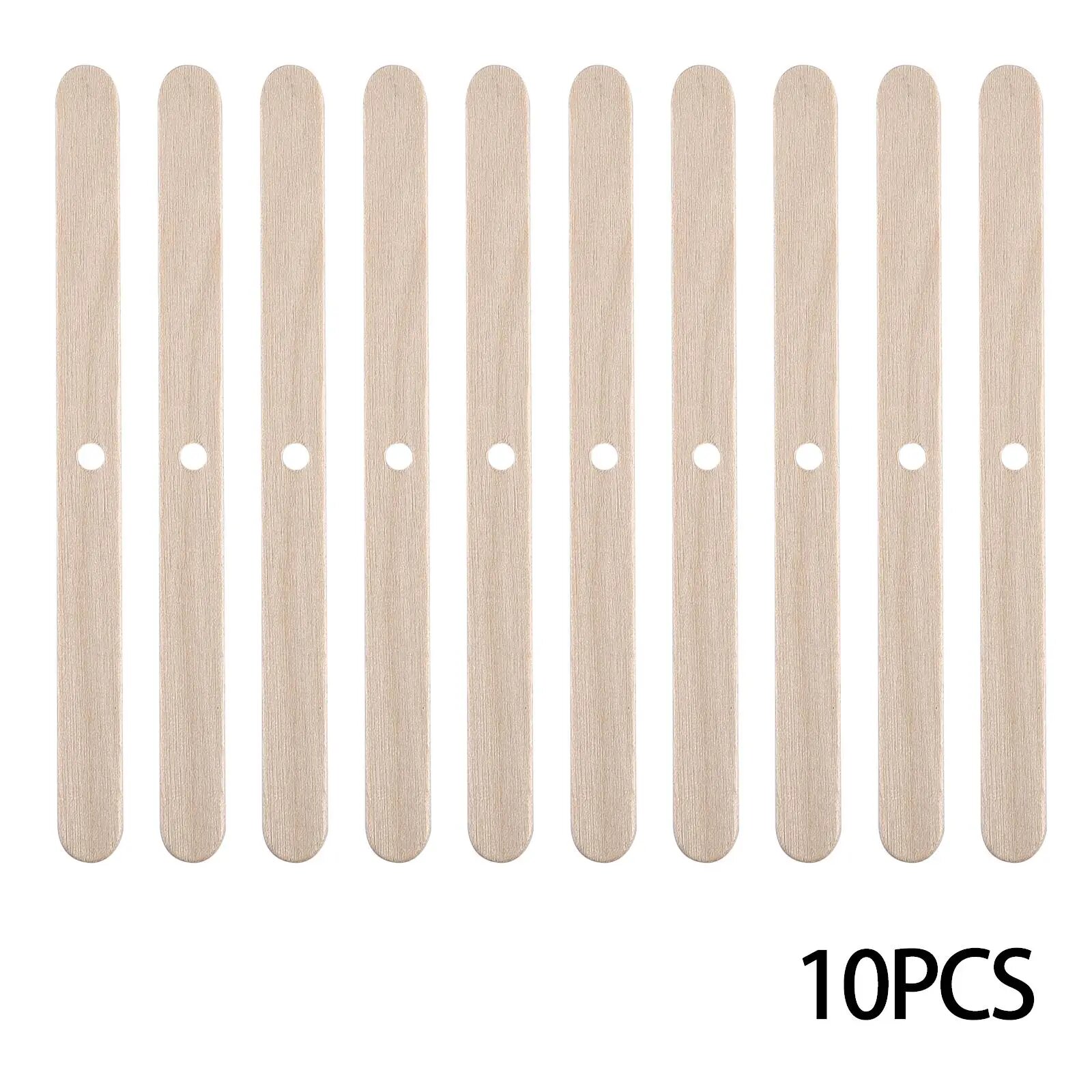 Термостойкие наклейки для фитилей Бежевый, 1 hole 10pcs