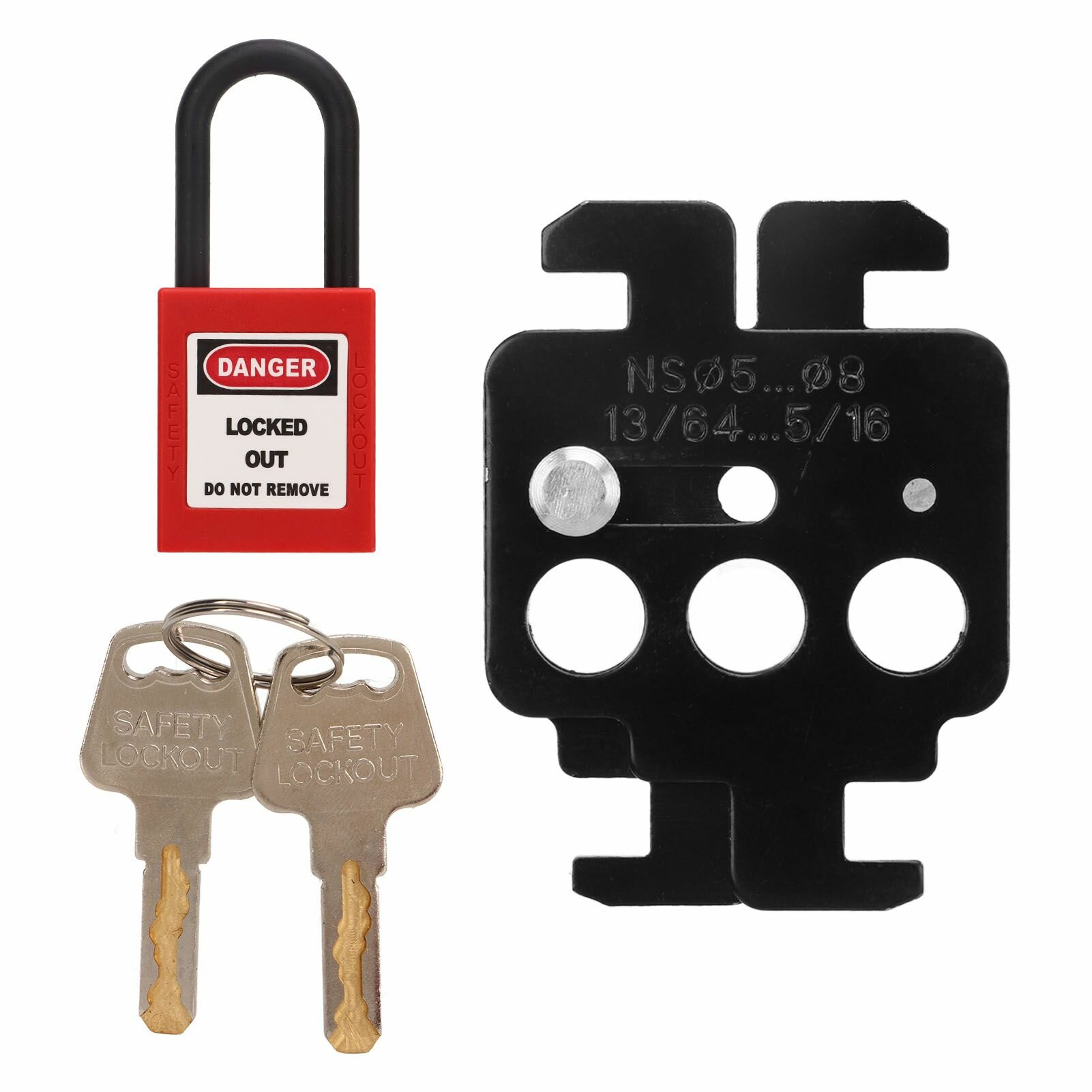 Замок MCB Lockout Tagout стальной 38 мм