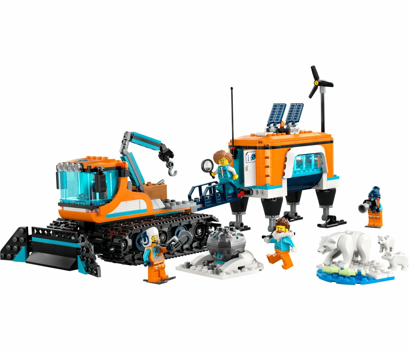 LEGO CITY 60378 - Грузовик исследователей арктики и мобильная лаборатория