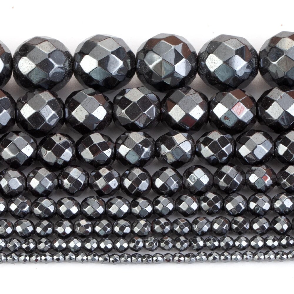 Бусины из гематита Vidasny 2-12 мм 3mm Approx 129pcs