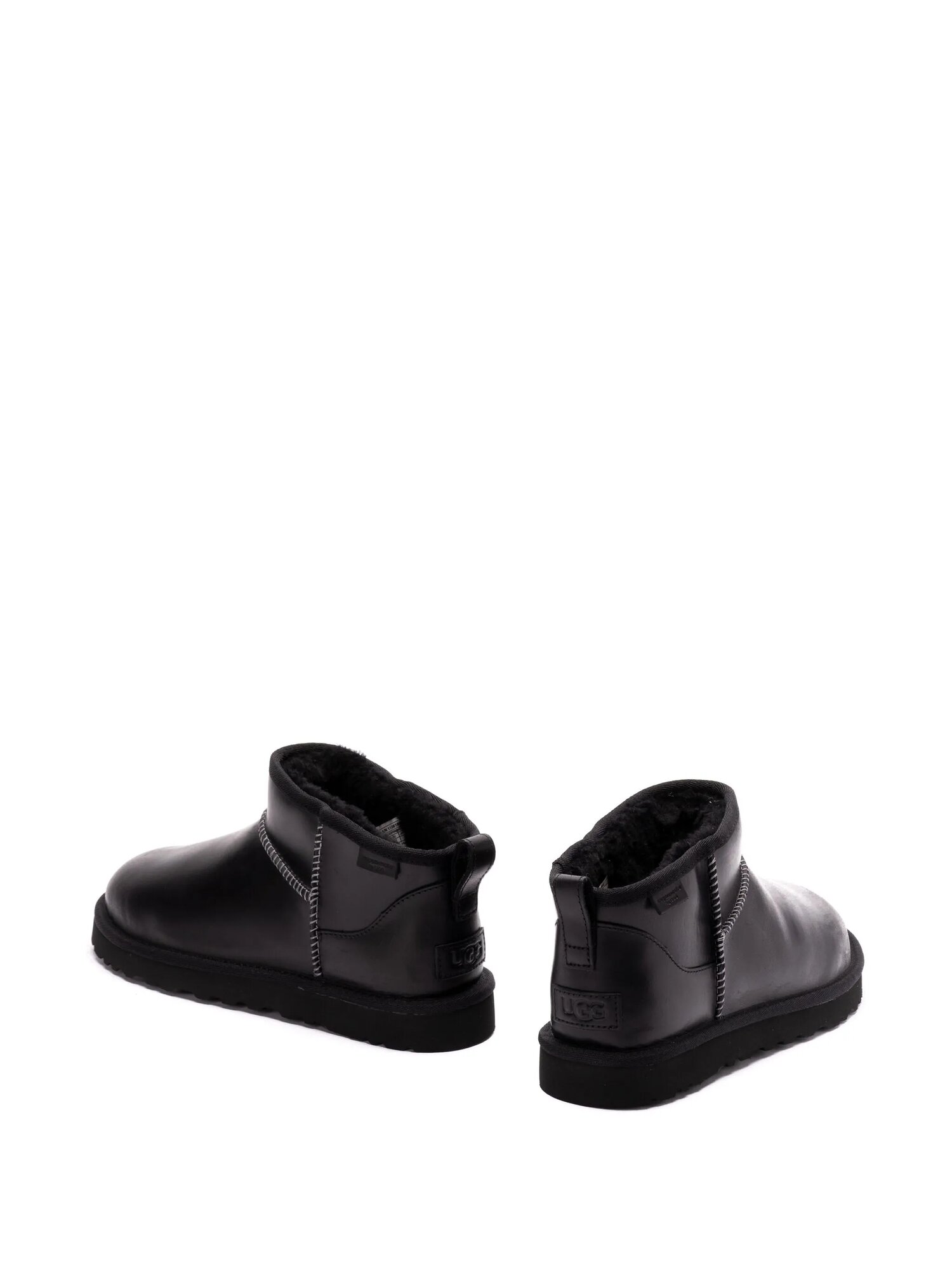 Ботинки UGG Classic Ultra Mini, размер 8.5 US, черный — фото 1