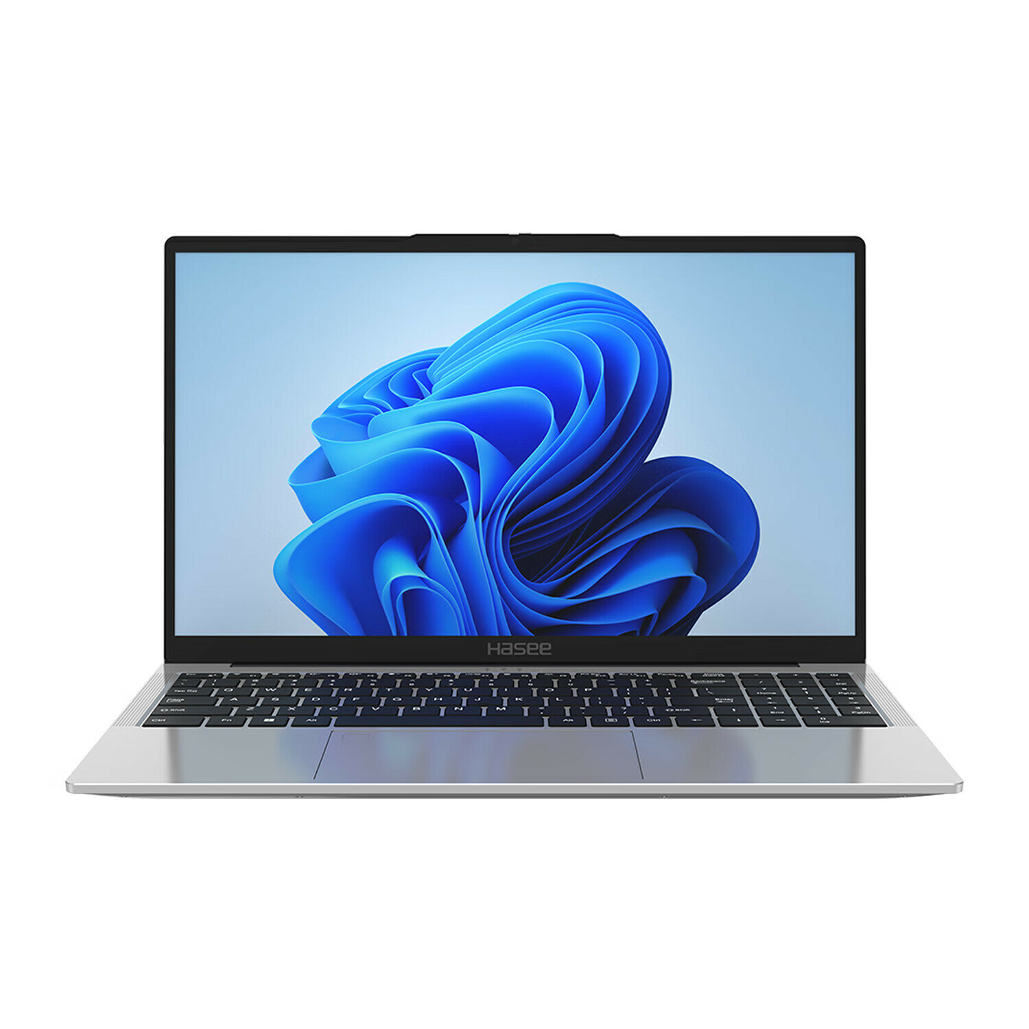 Ноутбук Hasee Elegant X5-15.6 Inch (13th Gen I5-13420H, 16GB LPDDR5, 512GB PCIE 4.0 SSD, Wi-Fi6) Silver, HW15S06