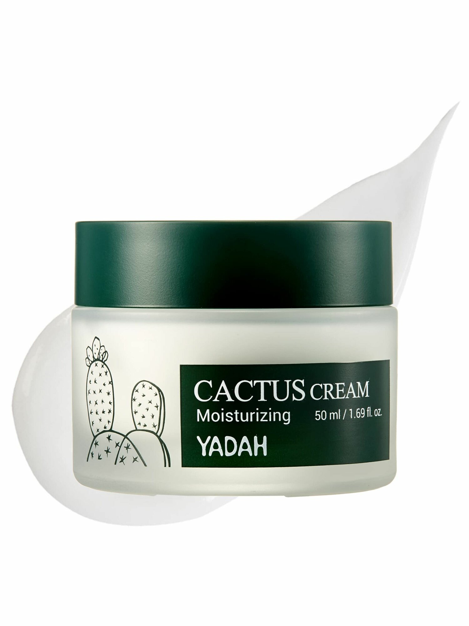 YADAH Увлажняющий крем для лица Cactus Moisturizing Cream