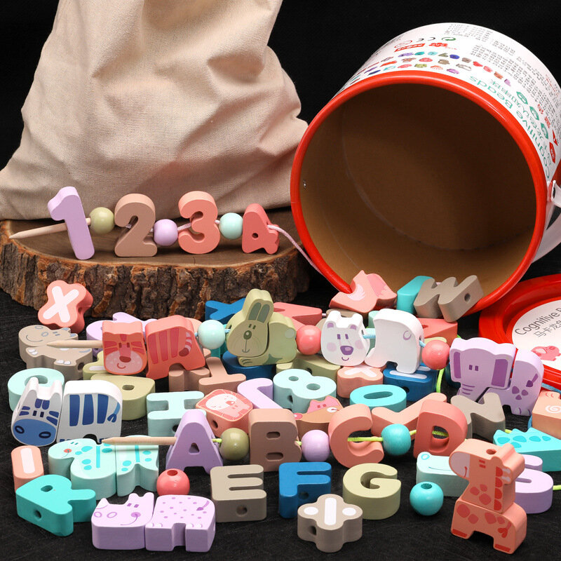 Набор для игры в бисер "Макаронс", 80 бусин, 100 фрикадельек, 10 цветов