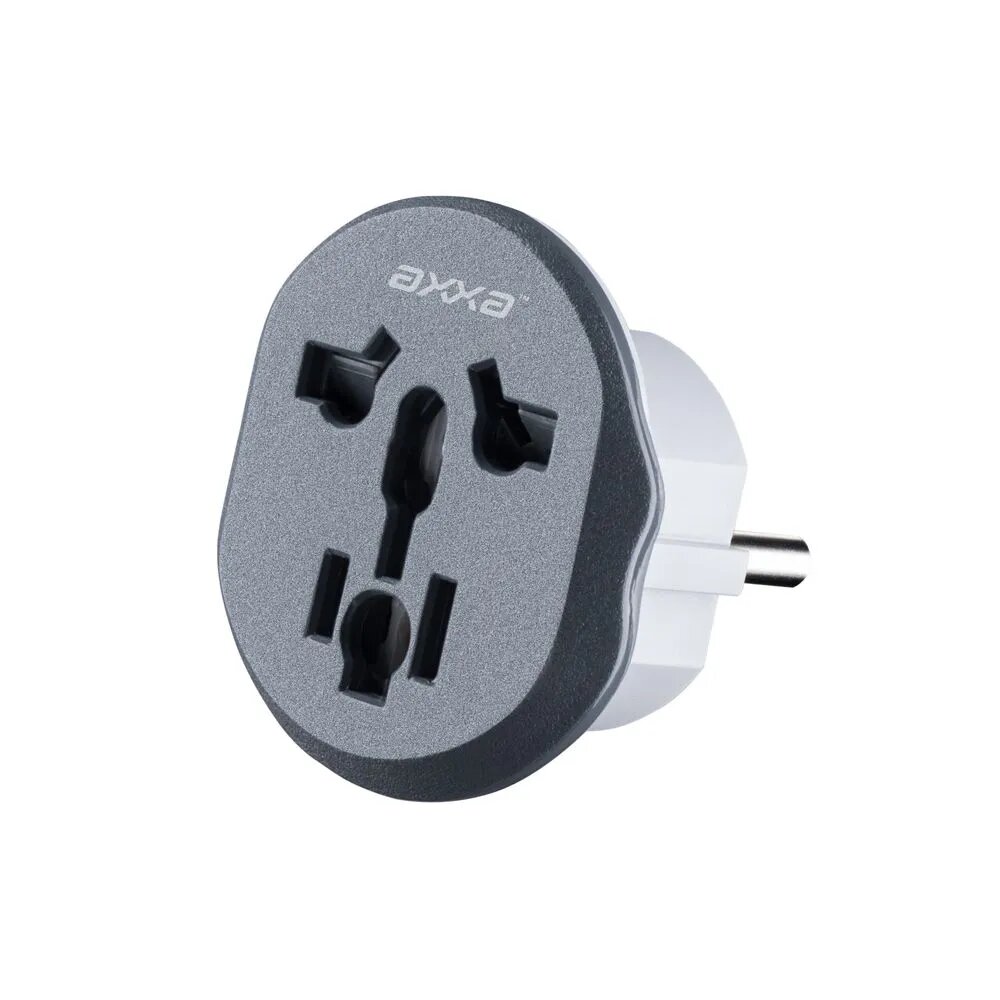 Универсальный адаптер переходник для розетки 220В с европейской, американской, китайской, оаэ, дубайской вилки в русскую (европейскую) розетку,