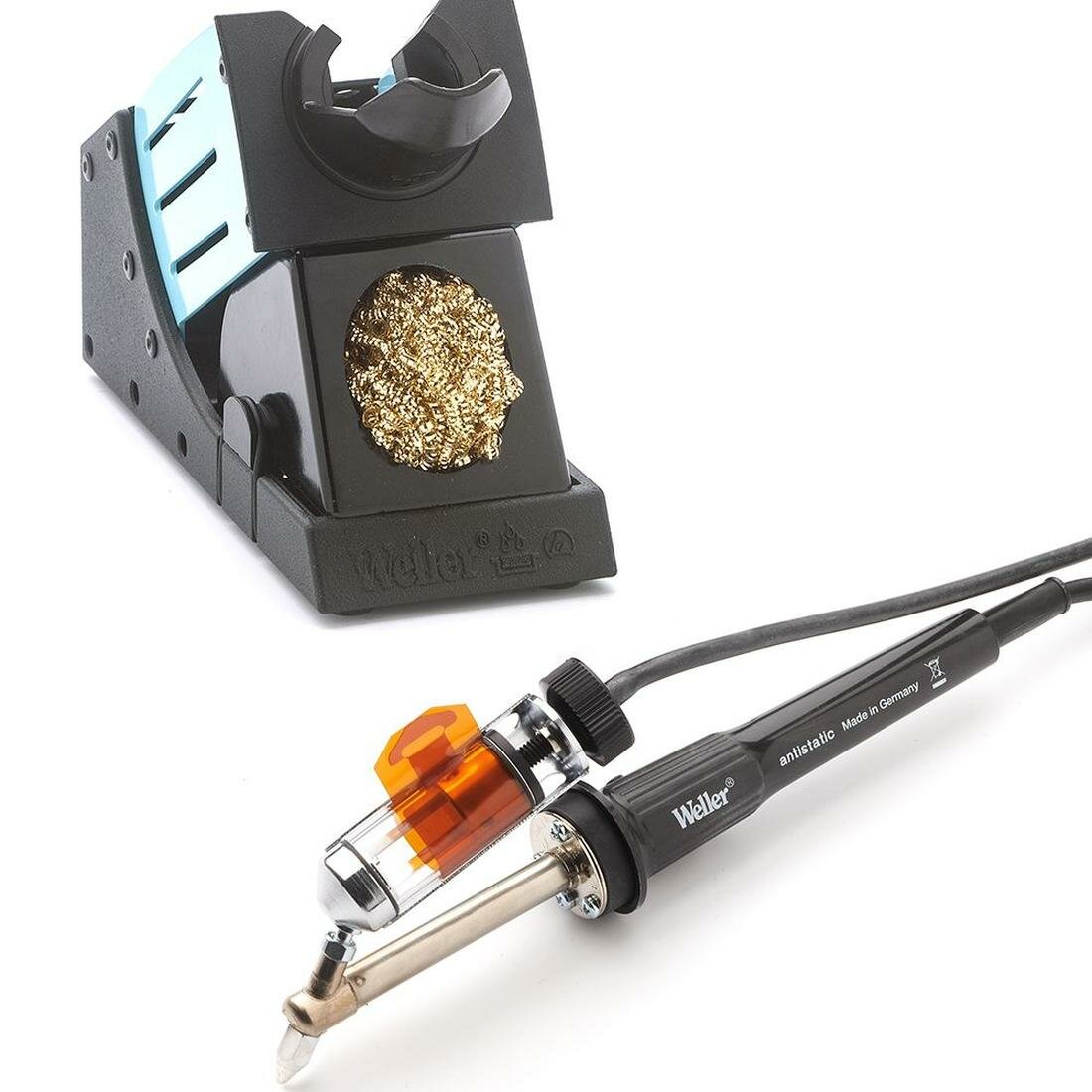 Распаивающий паяльник 80 Вт, 24 В с подставкой Weller DSX 80 Set
