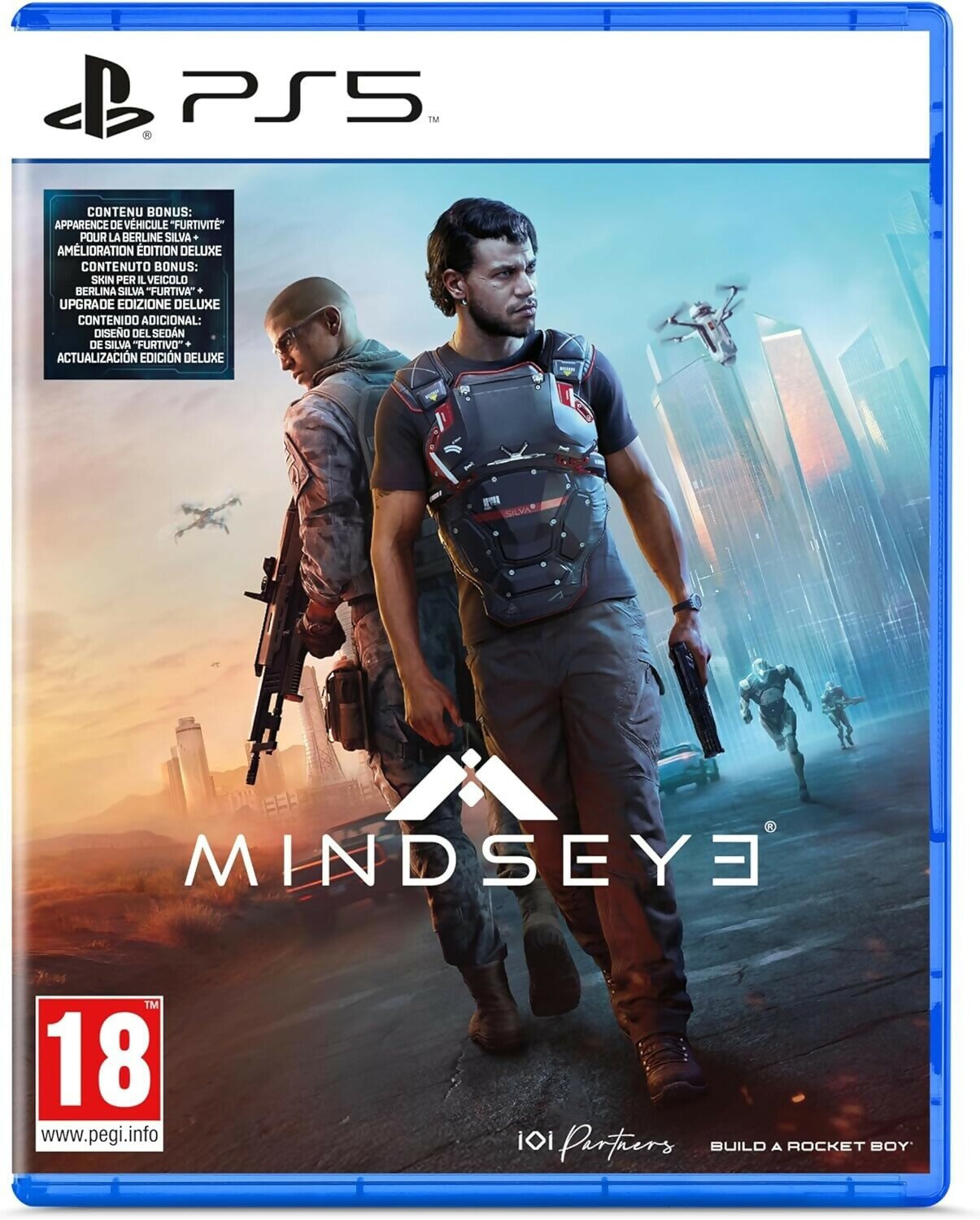 Игра Mindseye для Playstation 5 (полностью на английском языке)