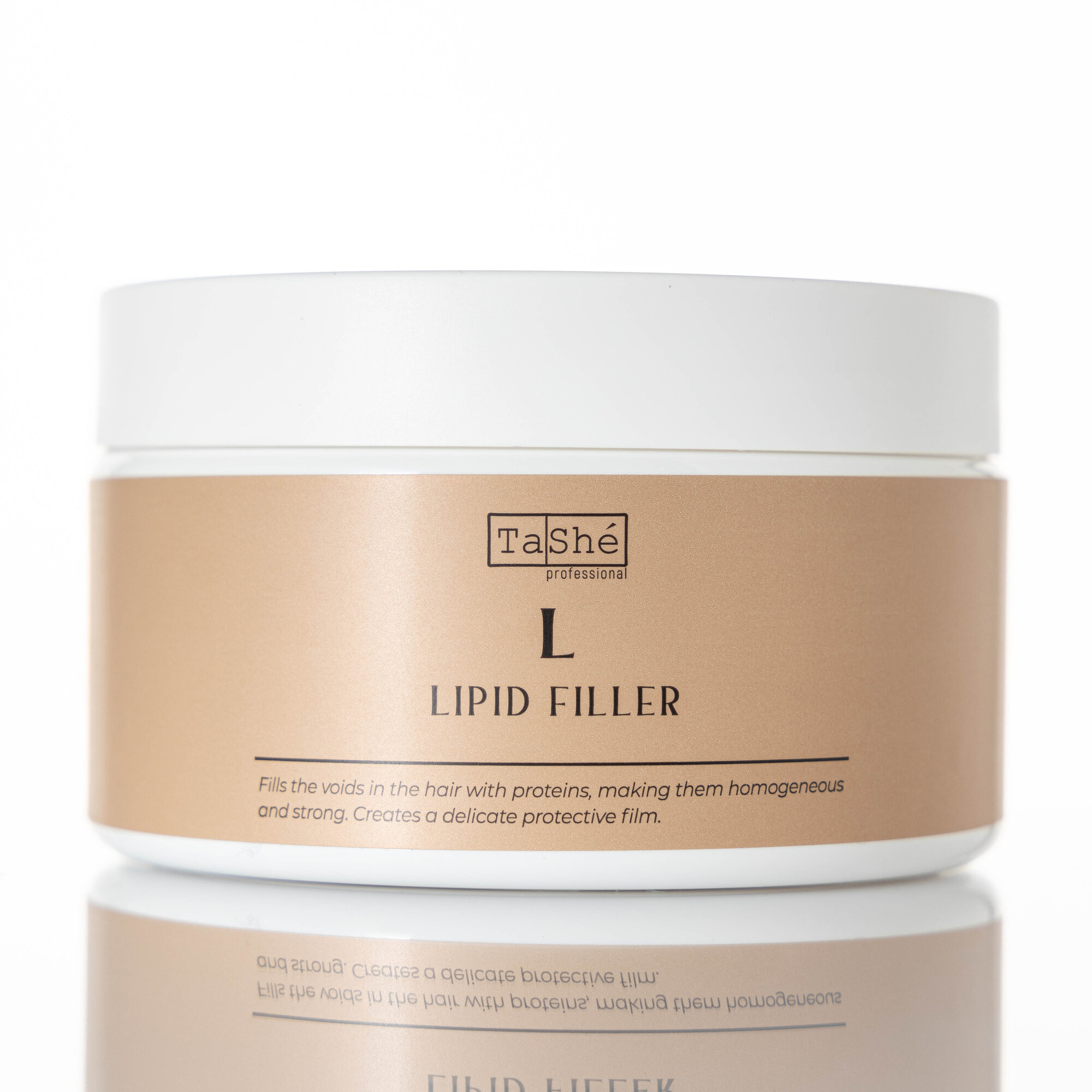 Маска филлер для волос липидная увлажнение и блеск, Tashe Professional, 300 мл