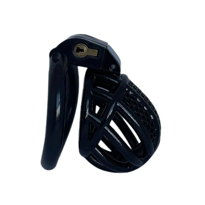 Мужской пояс верности Hotplease JJ с пластиковой сеткой, пластик, розовый, 18