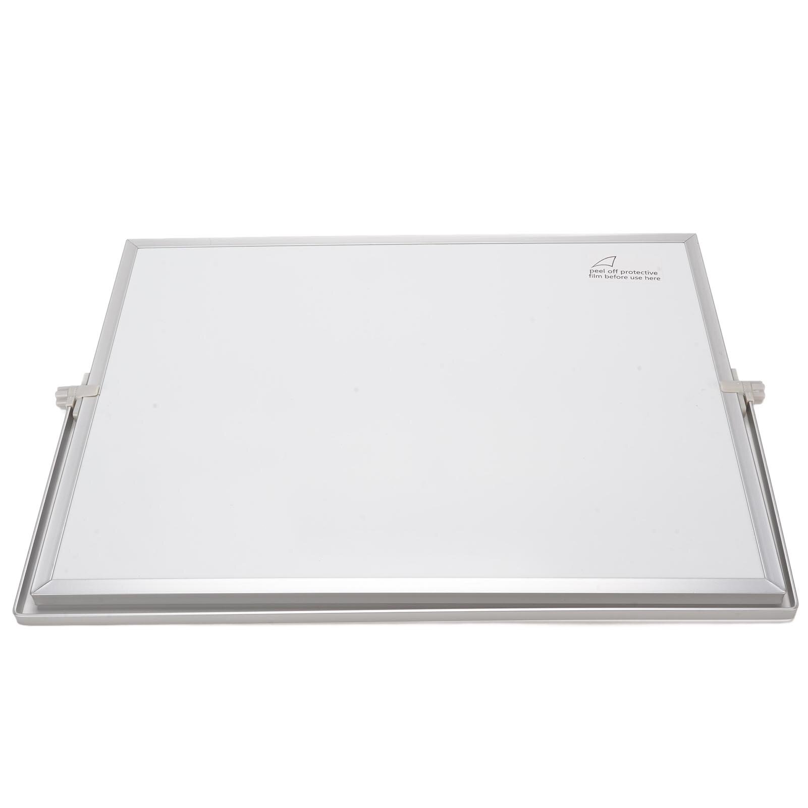 Многофункциональная портативная настольная доска для письма маркером с магнитами, двусторонняя, магнитная, вращающаяся, для дома, школы и офиса.