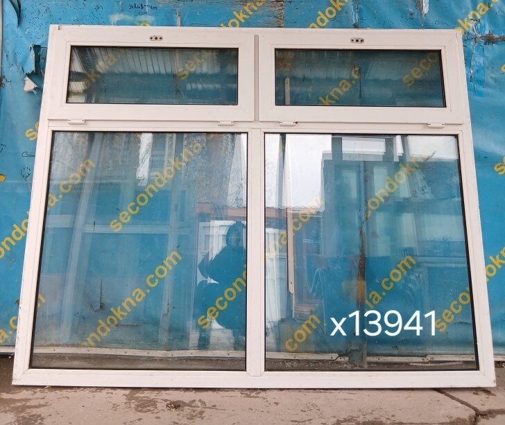 Пластиковое окно Б/У 1530(в) 520 об х 1960(ш)